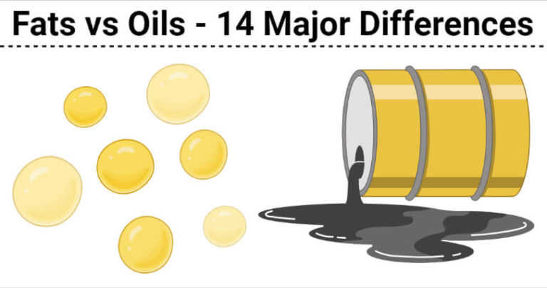 Fats vs Oils- Definition, 14 Major Differences, Examples