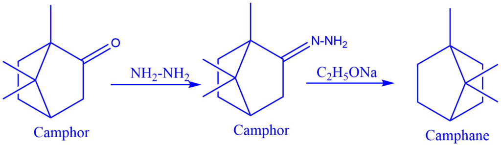 Reduction reactions with their definition and mechanism