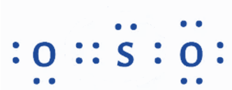 Lewis Structure of SO2
